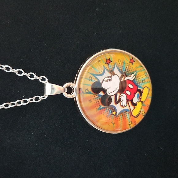 Disney | Jewelry | Disneys Mickey Mouse Inspired Necklace | Poshmark